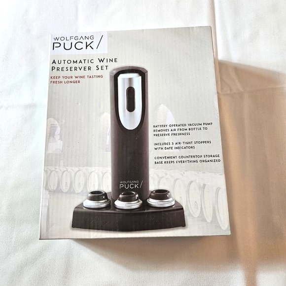 Wolfgang Puck | Kitchen | Brand New Wolfgang Puck Automatic Wine ...